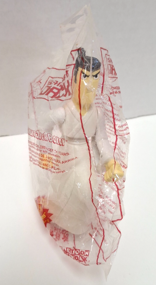 Vintage Cartoon Network SAMURAI JACK action figure toy 2002 Subway kids ...