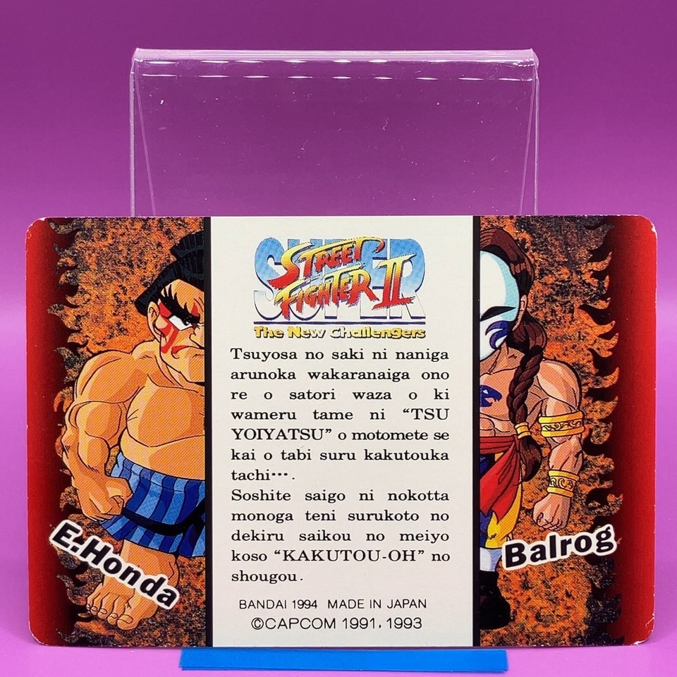 Chun-Li Street Fighter Carddass TCG Game Trading Card SNES SS PS DC ...