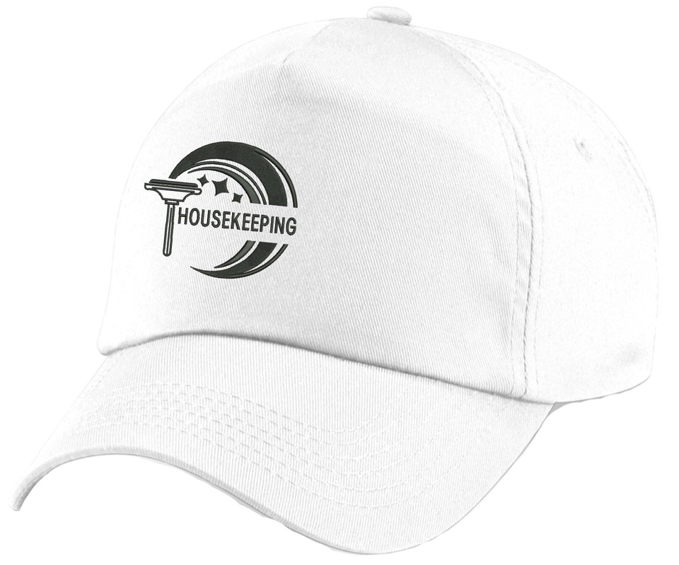 Embroidered Housekeeping Baseball Cap Janitorial Staff Uniform Unisex ...