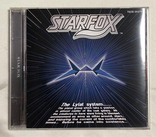 Star Fox CD STARFOX Soundtrack Game Music 1993 Limited Edition | eBay