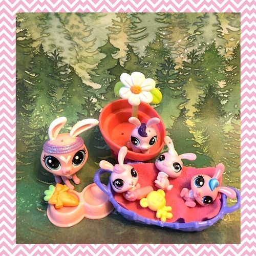 Littlest Pet Shop LPS Rabbit Ritzy Speedster #203 3909 3910 3911 316 ...