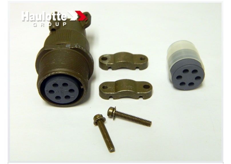 Bil-Jax Haulotte B01-09-0142, Connector- Female- ITT Cannon, Boom Lift ...