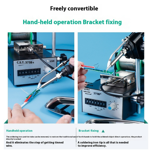 375B Automatic Soldering Machine High Powe Foot Pedal Typ Tin Out Soldering Iron | eBay