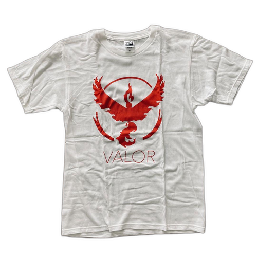 Pokémon GO Team Valor Fire T-Shirt Size M | eBay