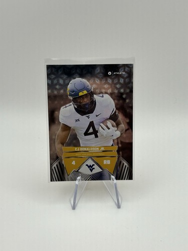 CJ Donaldson Jr 2024 Onit Athlete West Virginia Mountaineers Silver ...