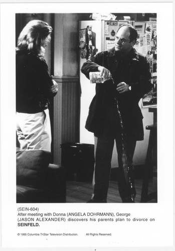 Seinfeld 1995 Angela Dohrmann & Jason Alexander 5x7 publicity photo | eBay