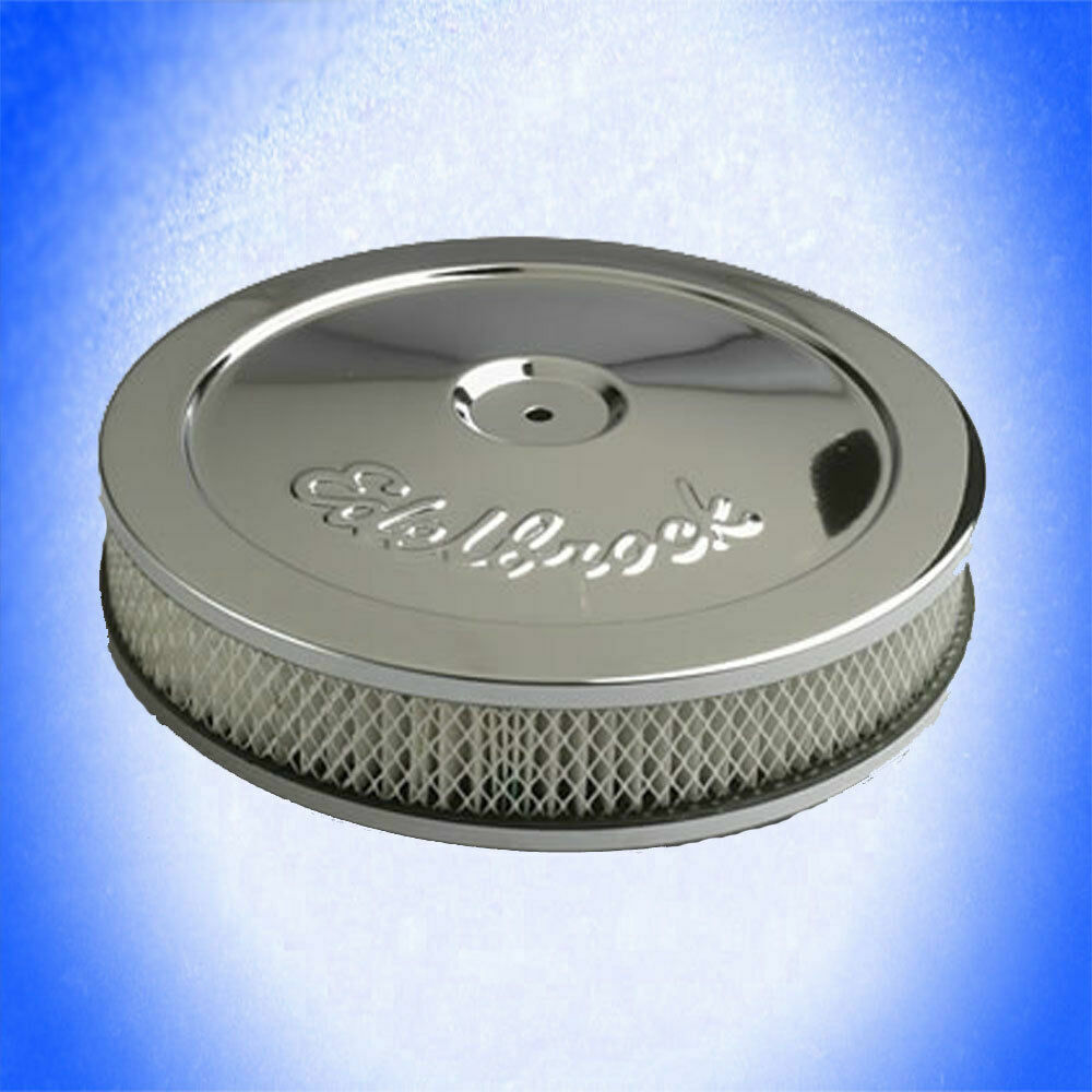 LUFTFILTER EDELBROCK 10" 254 mm x 51 mm Chevrolet Dodge Ford Camaro ...