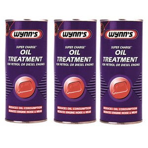 3 x Wynns Super Charge Oil Treatment Additive 425ml For Petrol & Diesel ...