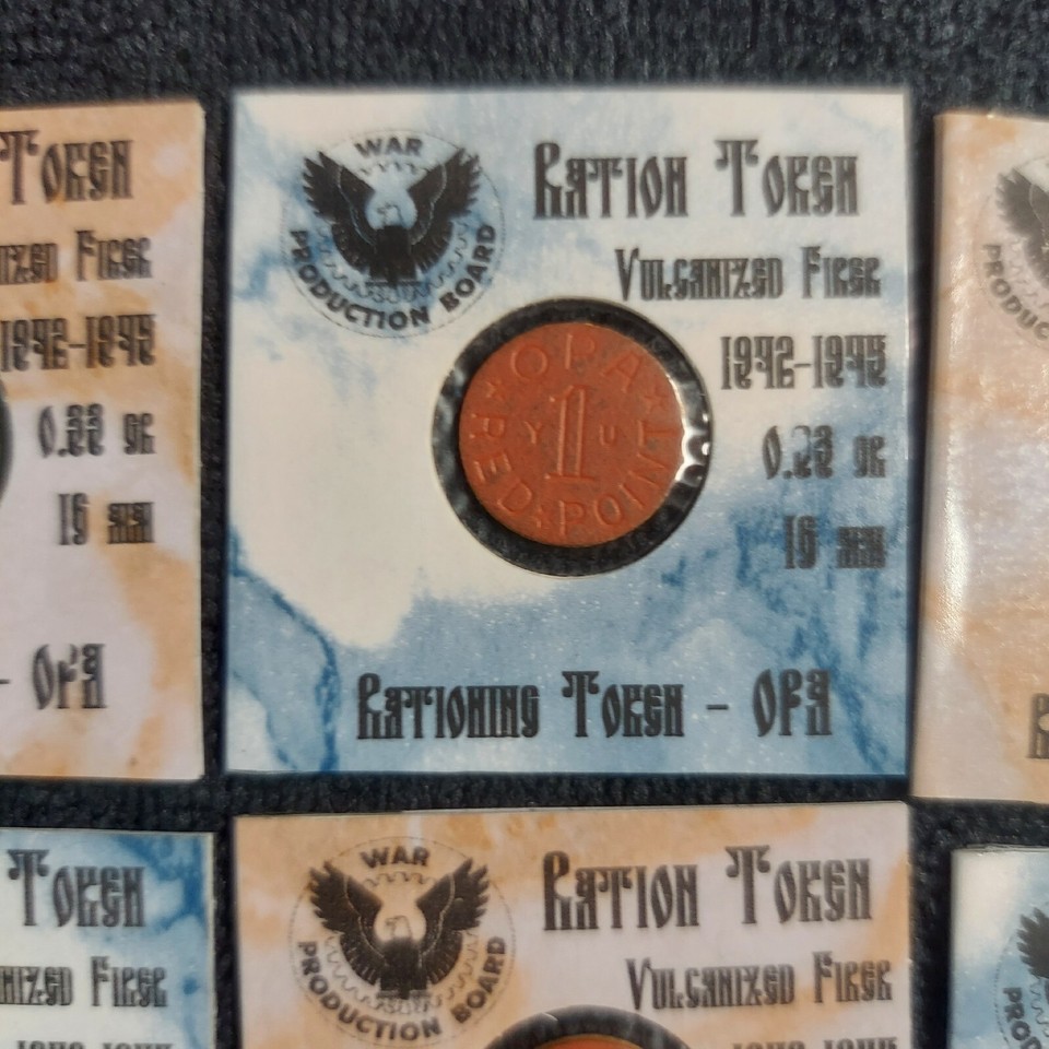 OPA Ration Points Token Red - 1 Token | eBay