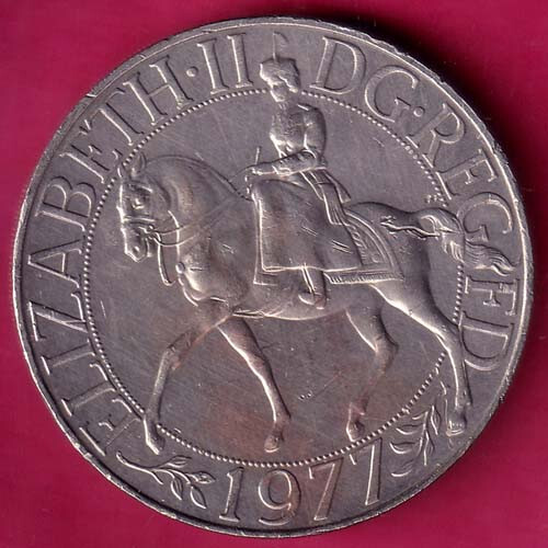 Elizabeth II DG. Reg.Fd. 1977 rare Coin #H1599 | eBay