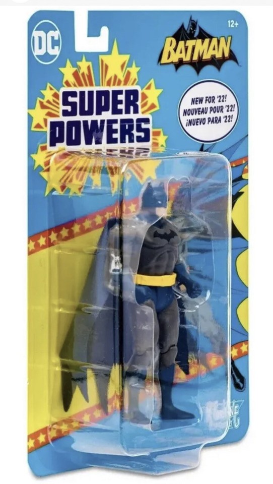 DC Comics Super Powers Batman 5" Classic Action Figure McFarlane Toys ...