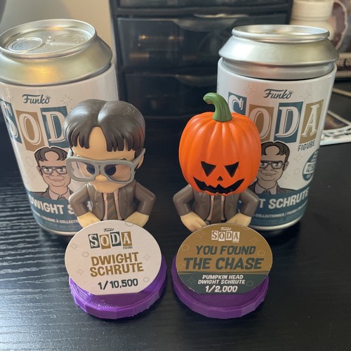 Funko Soda The Office Pumpkin Head Dwight Schrute *CHASE* + Common ...