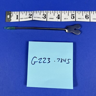 Aesculap BN003R Grooved Director 5-1/8 inch Tongue Tie Plain Point ...