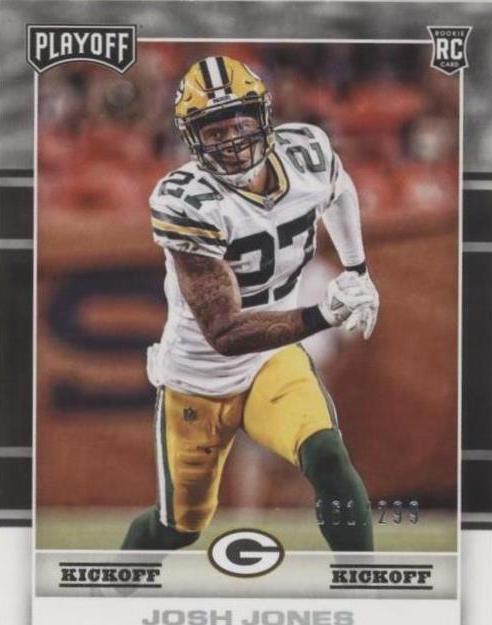 2017 Panini Playoff - Rookies Josh Jones #275 Kick Off /299 (RC) for ...