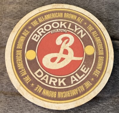 Brooklyn Brand Dark Ale / Lager The Pre Prohibition Beer Coaster | eBay