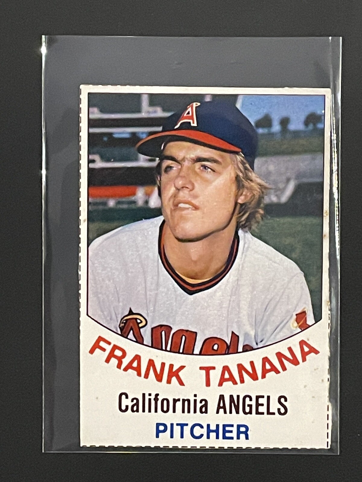 Frank Tanana 1977 Hostess Baseball Card California Angels Fair ...