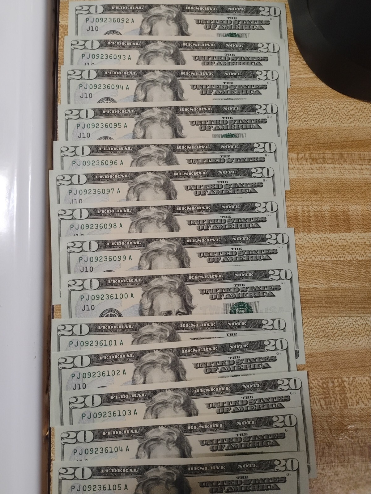 fancy serial number bills In Sequential Order | eBay