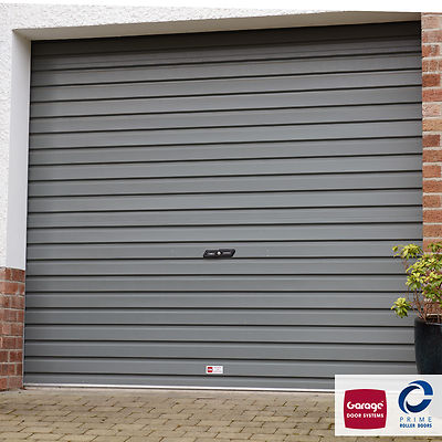 GDS Duraroll Roller Shutter Garage Door to fit 7x7 opening (MERLIN GREY ...