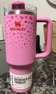 Stanley TARGET Exclusive VALENTINE'S DAY 2025 PINK HEARTS 40 oz ...