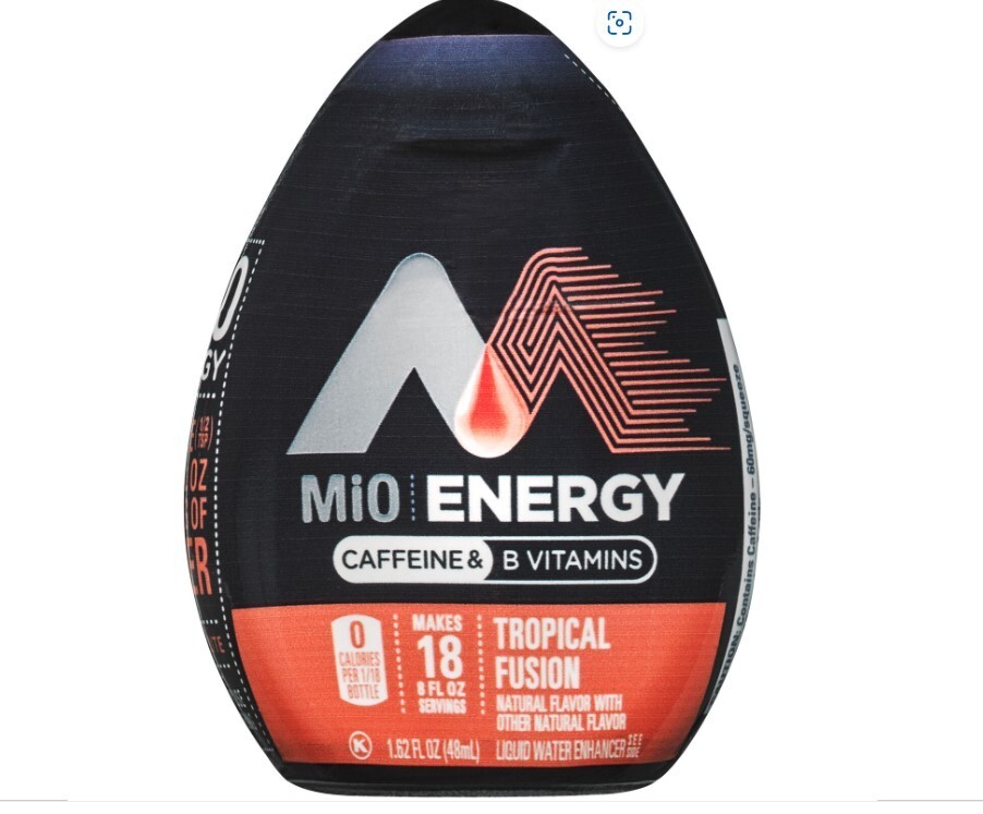 MiO Energy Tropical Fusion Liquid Water Enhancer - 1.62 fl oz Bottle | eBay