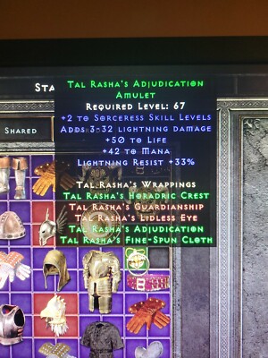 Diablo II Resurrected D2R Tal Rasha's Amulet XBOX or PC | eBay