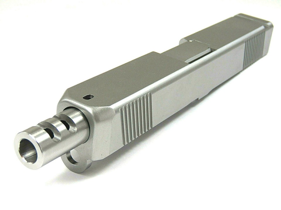 Factory New 9mm 2-Port Stainless Barrel for Glock 19 G19 EXTENDED ...