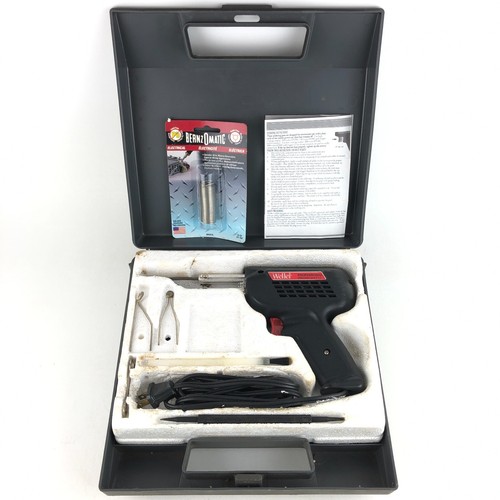 Weller D550 Soldering Gun Kit 260 200 Watts Heavy Duty Case & Extra ...