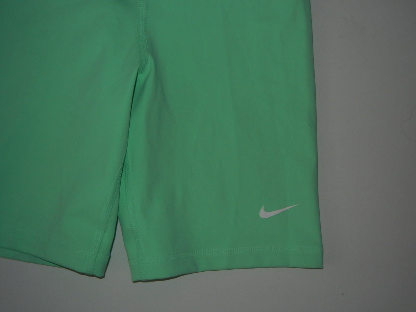 NIKE PRO Mint Green Spandex COMPRESSION SHORTS Athlet… - Gem