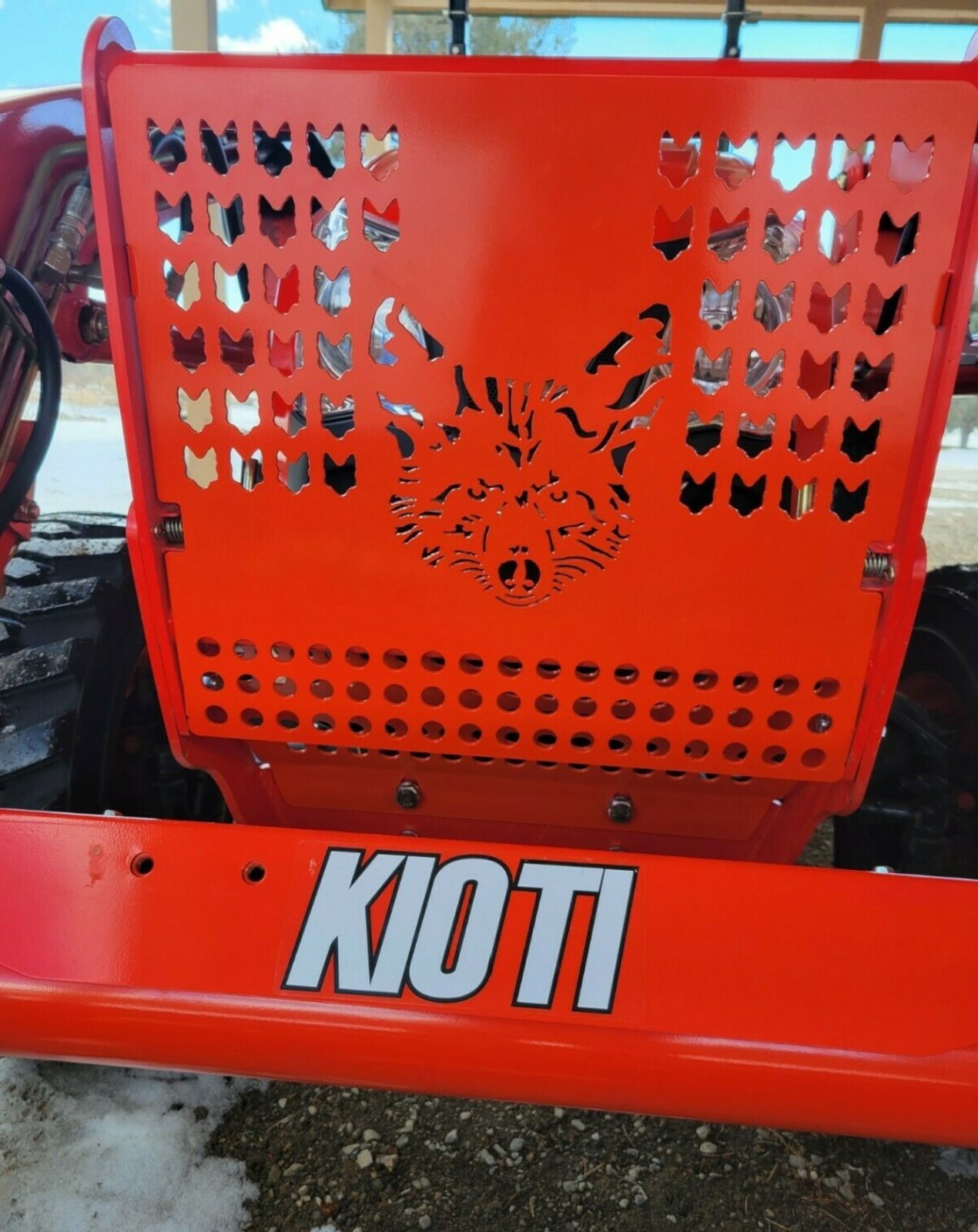 Kioti Grille / Brush Guard Inserts: DKxx10/20 Series (and some CKxx10 ...