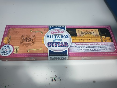 Electric Blues Box Slide Guitar Kitwith Guitar 888680631703| eBay