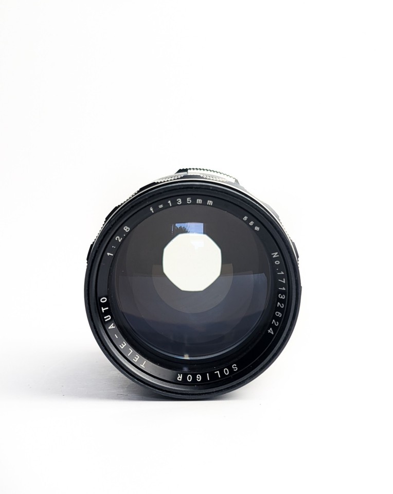 Soligor 135mm f/2.8 Lens M42 Mount Vintage Telephoto Manual Focus Lens ...