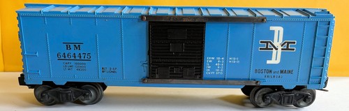 LIONEL POST-WAR 6464-475 BOSTON & MAINE BOX CAR with OVP BOX BM ...