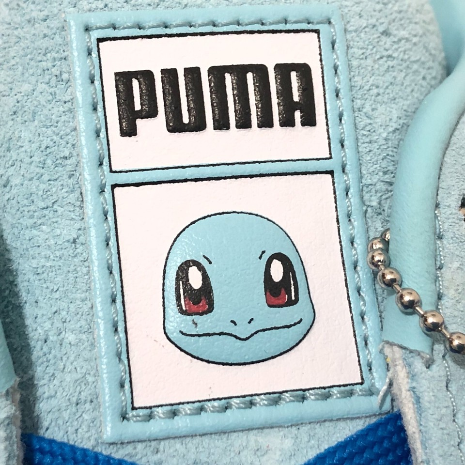 PUMA x Pokemon 2022 Squirtle Suede Classic Collaboration Sneakers | eBay