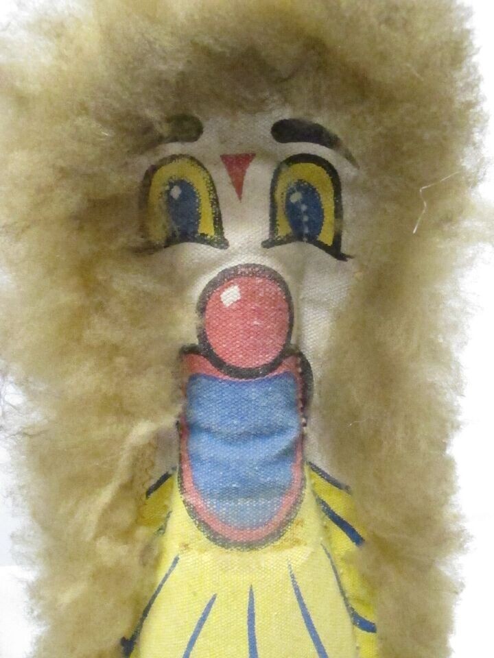 Carnival Amusement~Ball Toss/Cat Rack Game~Knock Down~12" Clown Punk | eBay