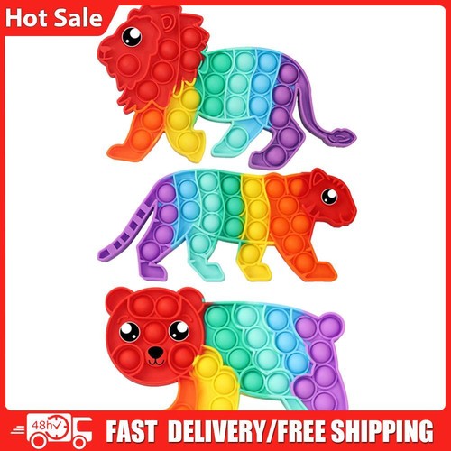 Silicone Autism Bubble Toys Funny Animal Autism Sensory Bubble for ...