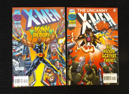 1996 X-Men #52 & Uncanny X-Men #333 1st Cameo/Full appearance of ...