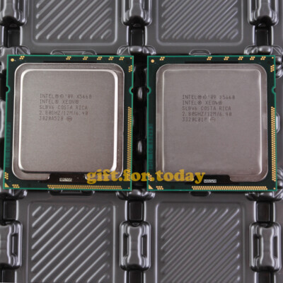 Lot of 2 pcs Original Intel Xeon 5600 X5660 2.8GHz Six-Core Processor ...