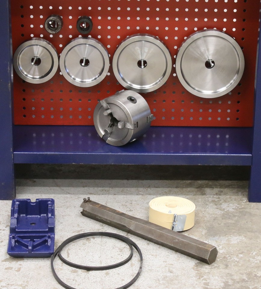 Ammco 4000 Disc Drum Brake Lathe Loaded w/ 3-Jaw Double Chuck Adapter ...