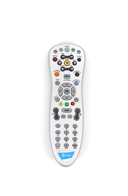 AT&T RC1534801 U-Verse Remote Control For Receivers & SetTop Boxes W ...