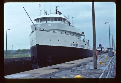 2 Original Ship Slides - Great Lakes bulker - ERNEST R. BREECH - June ...