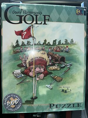 Gary Patterson Golf Puzzle Perfectionist 529 Pcs 18x18" Buffalo Games ...