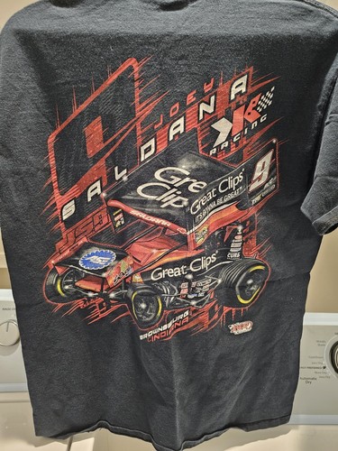 Joey Saldana Shirt Medium Great Clips Kasey Kahne Racing | eBay