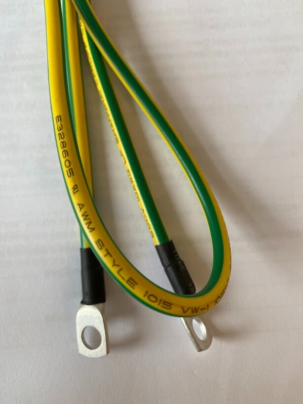 Battery Earthing Cable E328605 VW-1 600V 10AWG AWM FT1 EYE SA6-6 suit ...