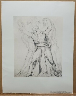 William Blake Vintage Print "Laocoon" 18"×14" 1960's Shorewood ...