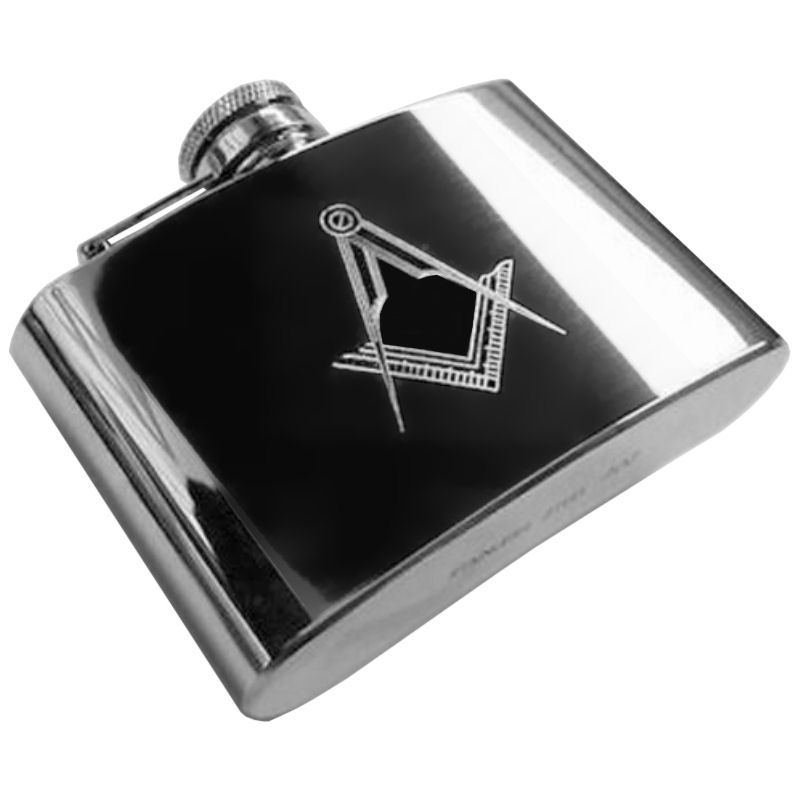 Masonic 4oz Hip Flask Personalised Engraved | eBay