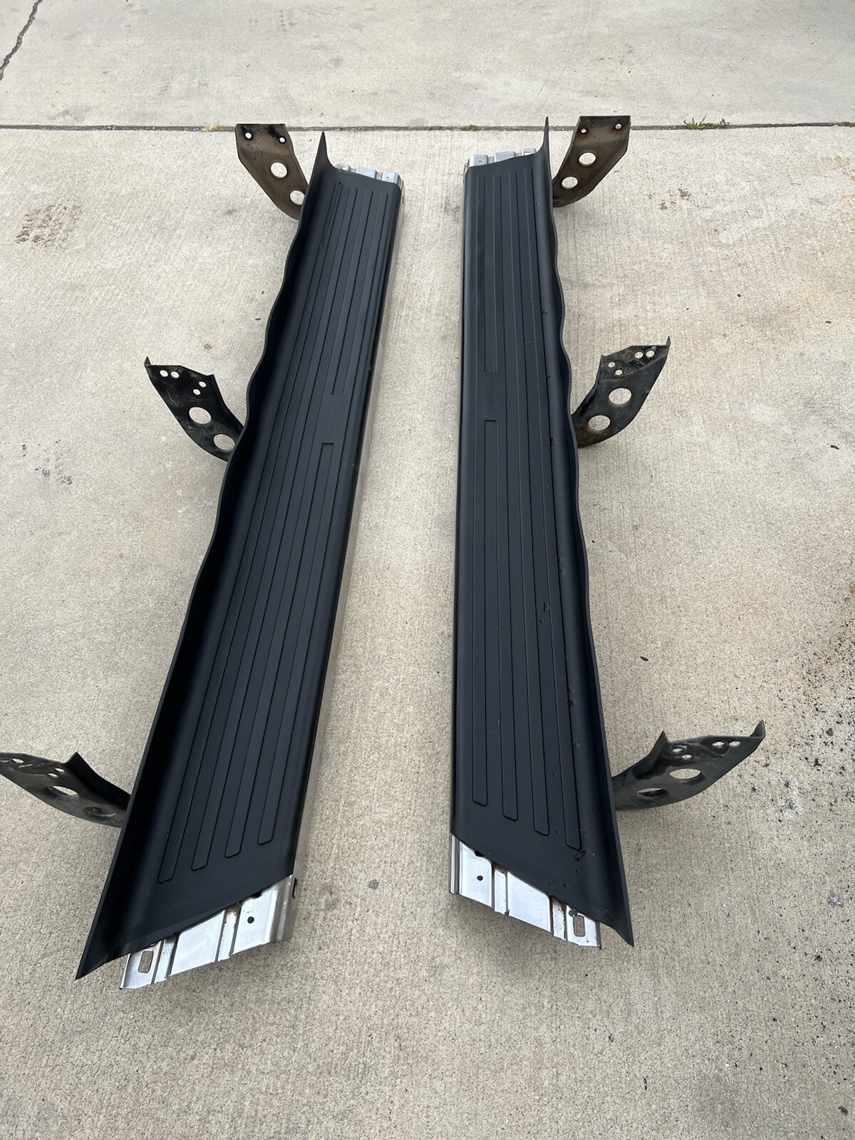 90-95 Toyota 4Runner Left & Right Running Board Plastic Pad Cover Side ...