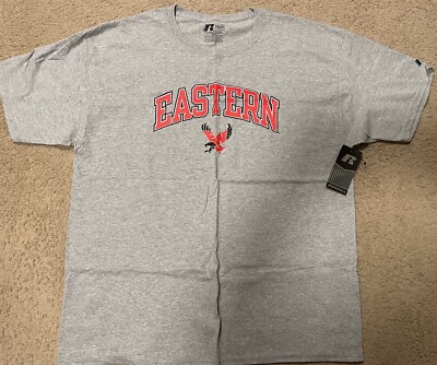 Eastern Washington Eagles EWU grey T-shirt New Xxl | eBay