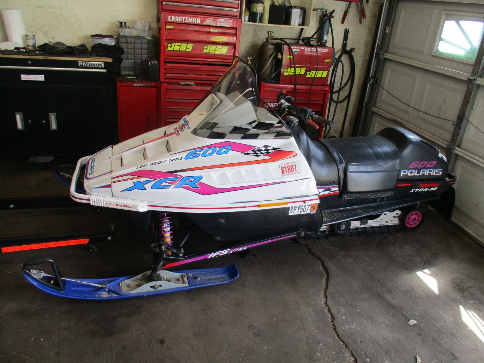 97 Polaris XC 600 Snowmobile Rear Suspension Swing Arm XLT XCR 95 96 ...