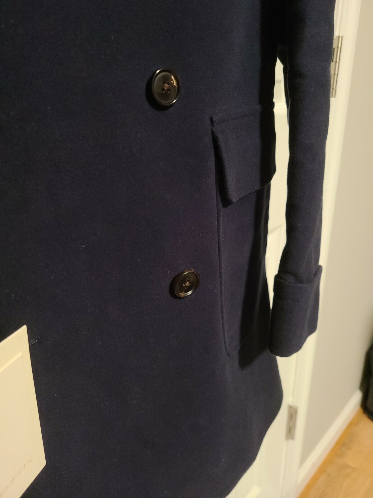 Suitsupply Jort Coat Navy Blue Peacoat 40 M NWT | eBay
