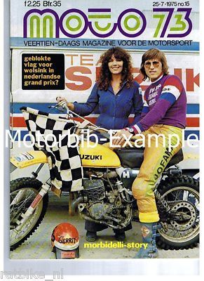 M7515-POSTER PILERI MORBIDELLI, BARCELONA 24H, WOLSINK SUZUKI COVER ...